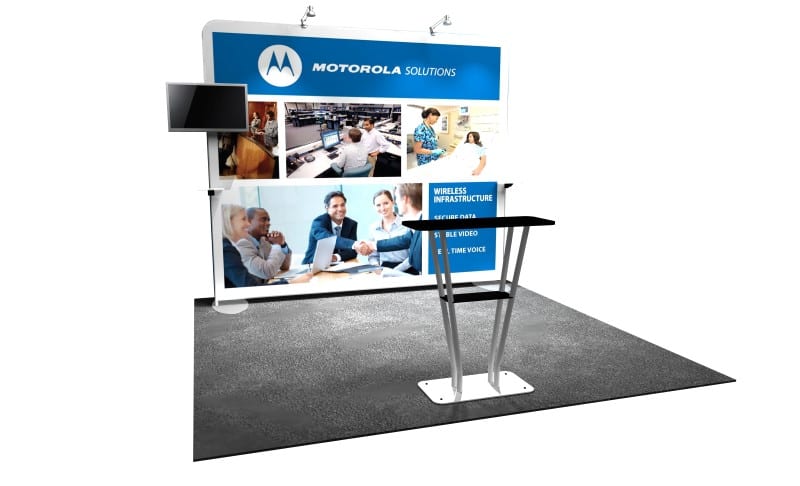 10x10 Booth | Trade Show Exhibit Displays | Evo Exhibits
