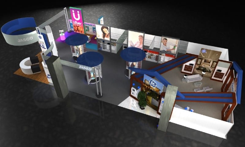 Trade Show Island Displays | Custom Booths | Evo Exhibits